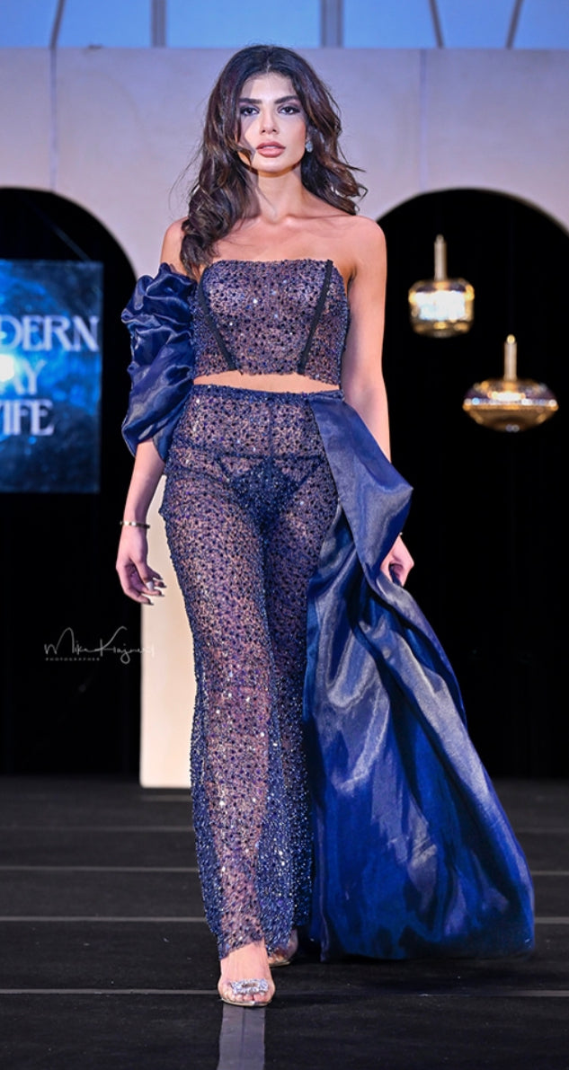 The WATCH ME GLOW sparkle two piece set | SuGolden Design